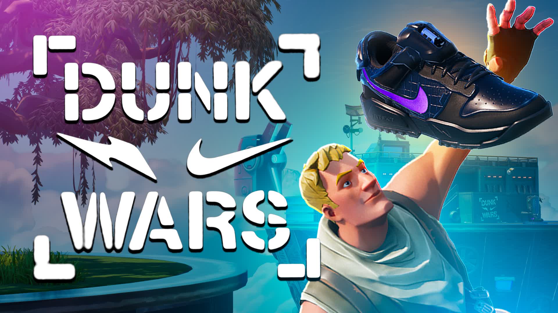 Dunk Wars [ rtfkt ] – Fortnite Creative Map Code