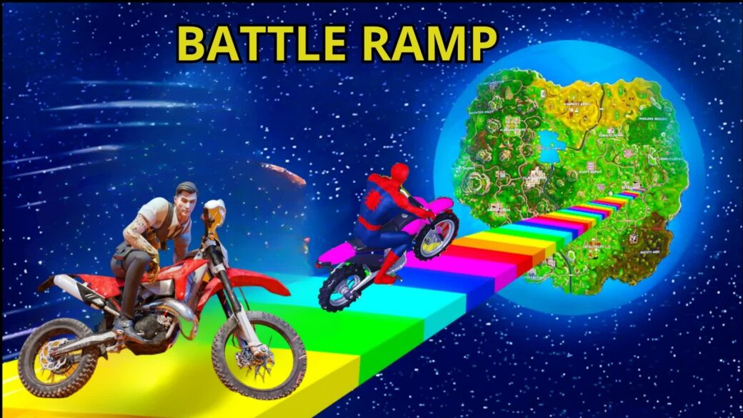 🚔BATTLE RAMP 💥WEAPONS&CARS [ ggse ] – Fortnite Creative Map Code