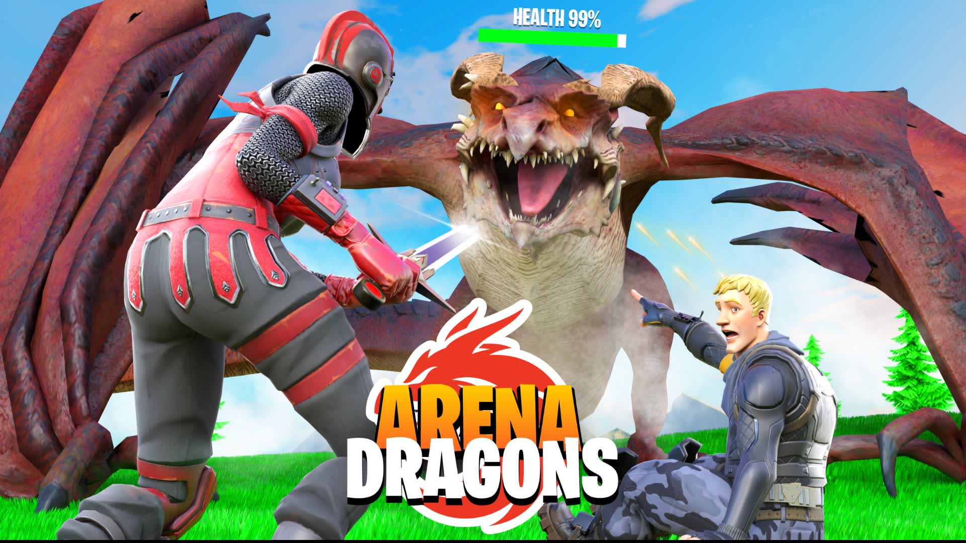 ARENA DRAGONS [ jhoe ] – Fortnite Creative Map Code