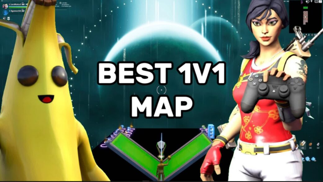Best 1v1 Map for 60 FPS [ lordnatzu7 ] – Fortnite Creative Map Code
