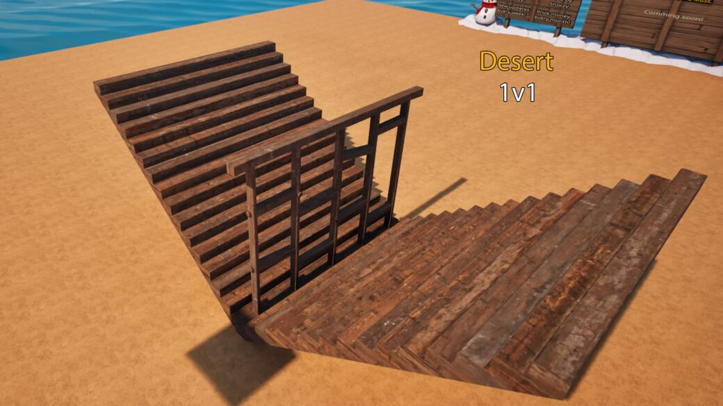 Desert 1v1 [ shoczy ] – Fortnite Creative Map Code