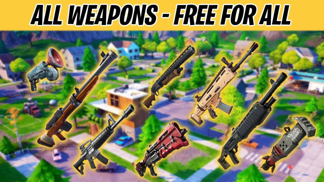 ALL WEAPONS - PLEASANT - FFA [ play-epicplay ] – Fortnite Creative Map Code