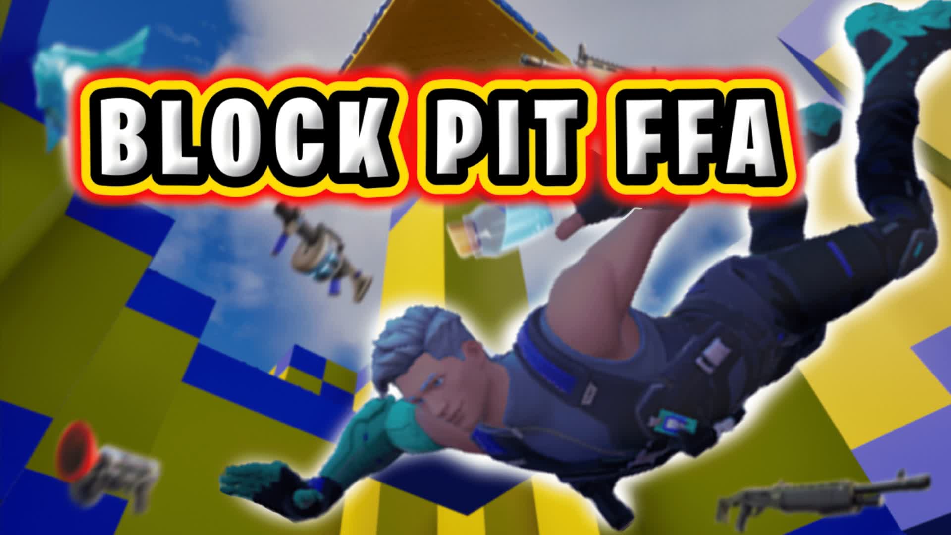 Block Pit FFA [ loge ] – Fortnite Creative Map Code