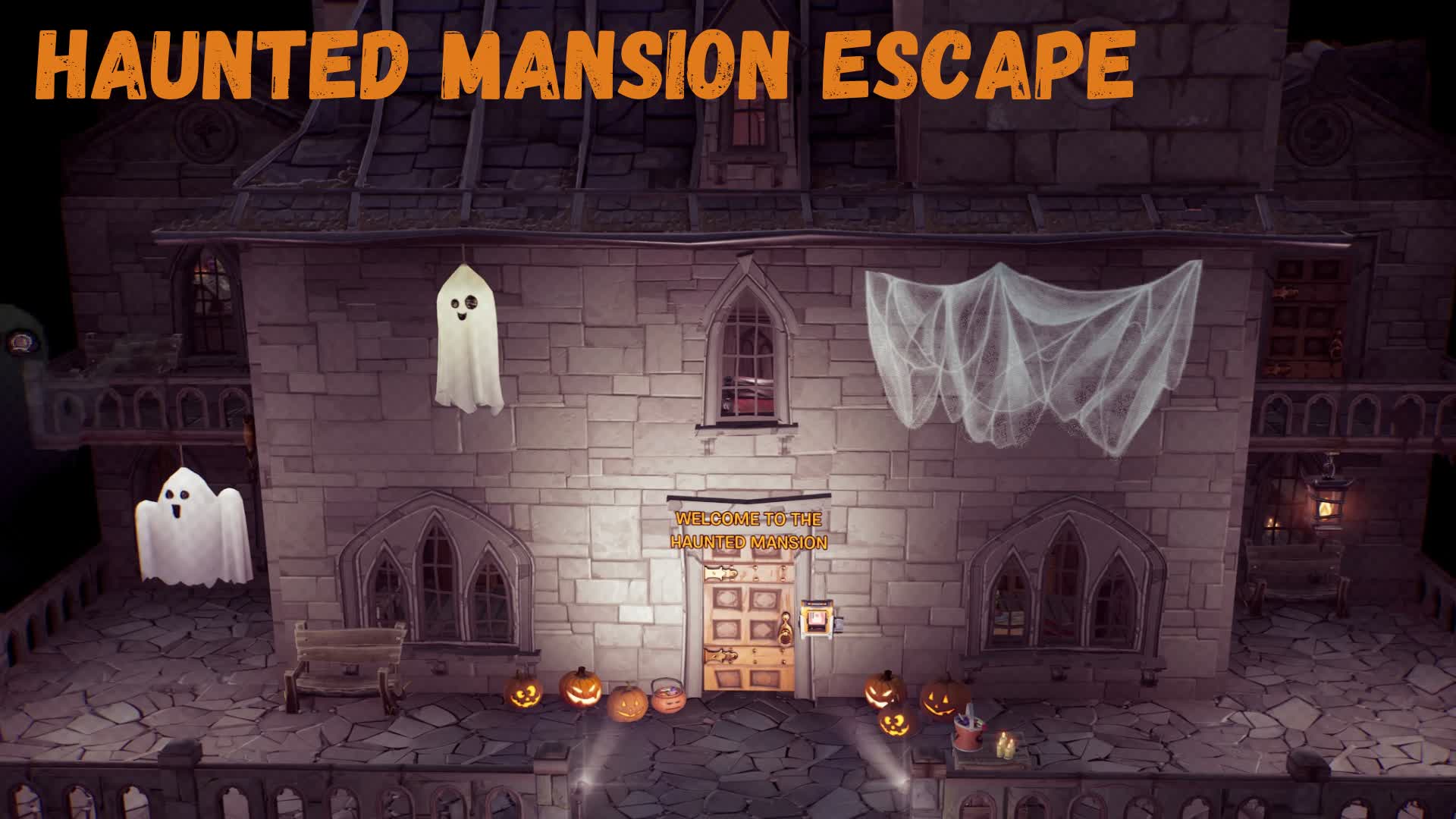 HAUNTED MANSION ESCAPE [ poisondwarf ] – Fortnite Creative Map Code
