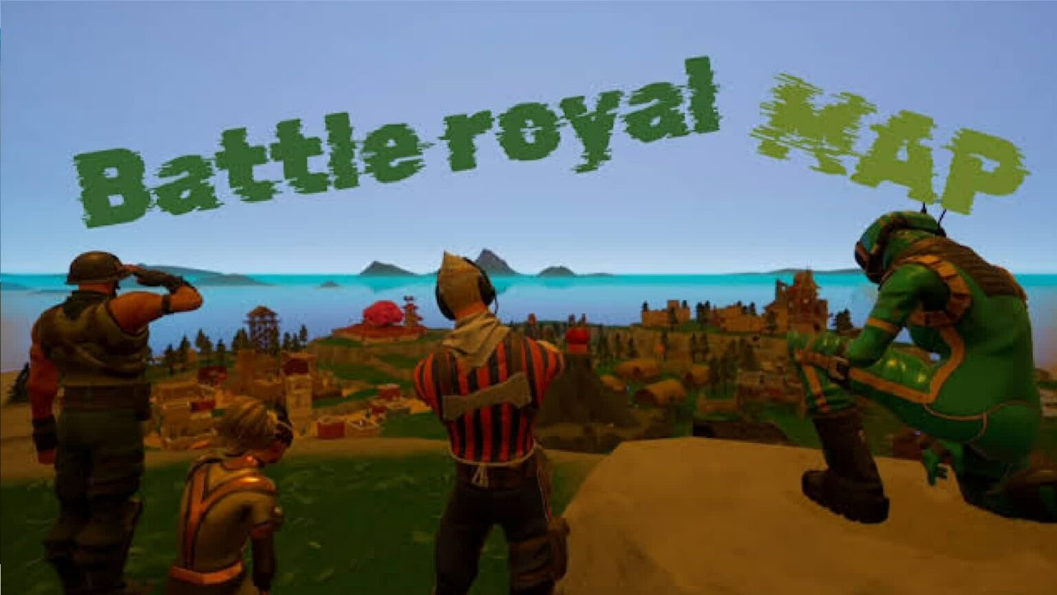 Battle royal map [ glaciacaos ] – Fortnite Creative Map Code
