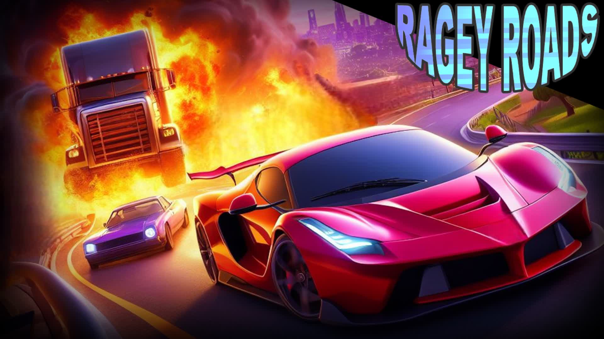 RAGEY ROADS [ mobile-scrap ] – Fortnite Creative Map Code