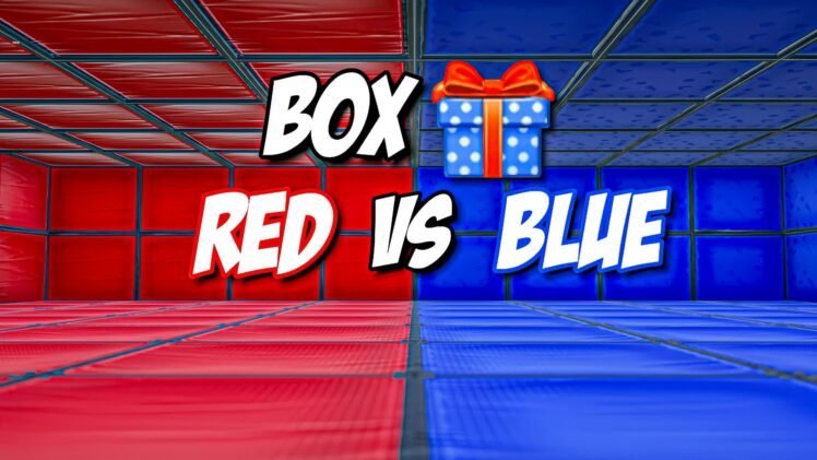 BOX 📦 RED VS BLUE [ memerxd ] – Fortnite Creative Map Code