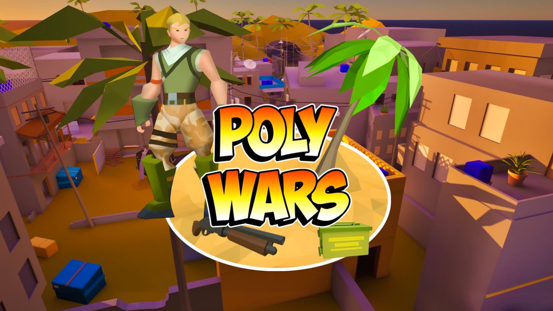 POLY WARS | GUN GAME 💥 [ mudtonk ] – Fortnite Creative Map Code