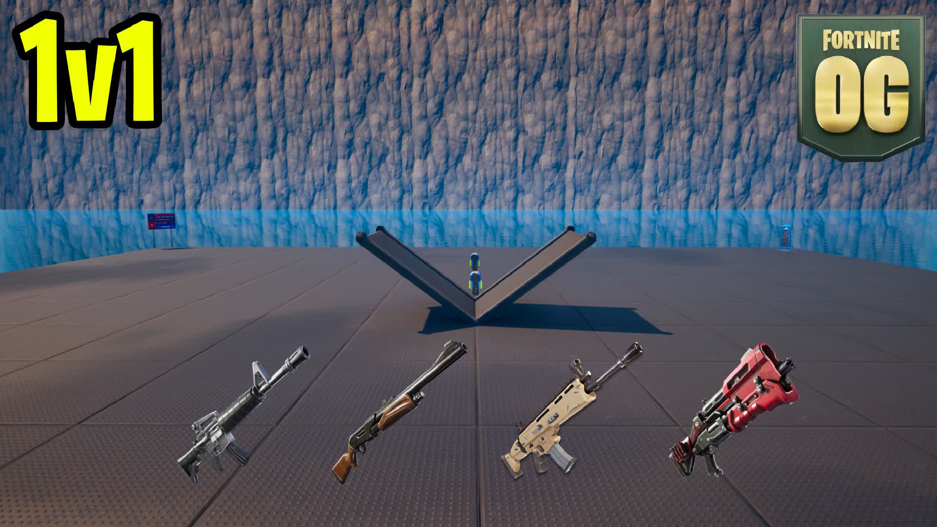 1V1 OG GUNS FFA [ barba ] – Fortnite Creative Map Code