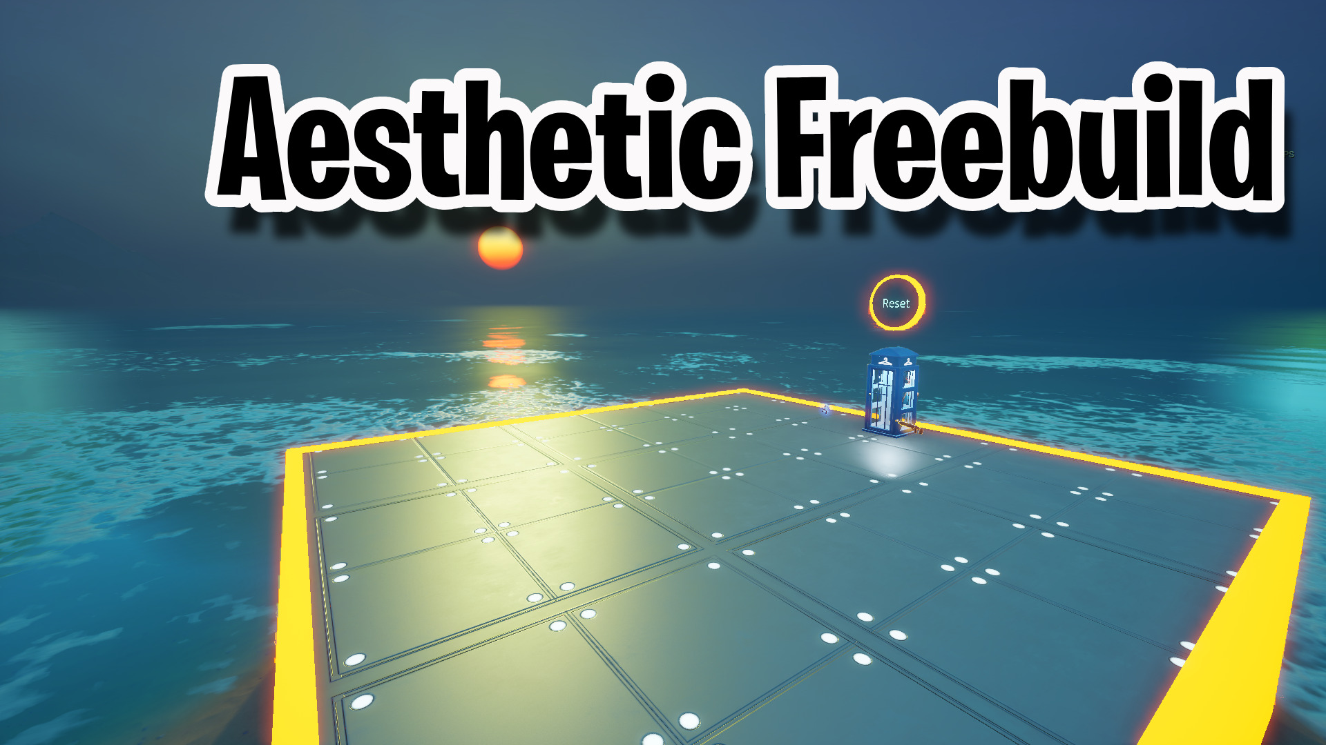 Aesthetic Freebuild map [ parme ] – Fortnite Creative Map Code