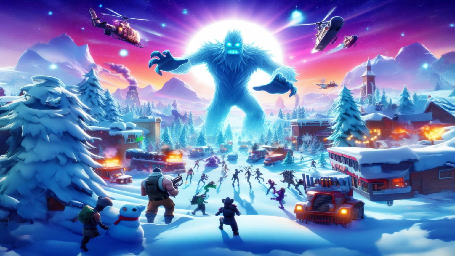 ️HANSE🥶WINTERWORLD ️ [ piduu ] – Fortnite Creative Map Code