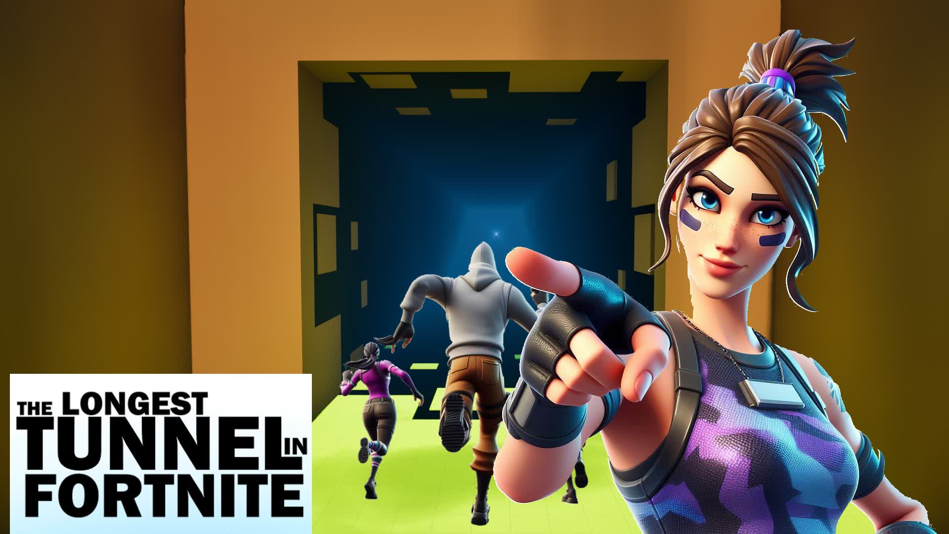 The Longest Tunnel in Fortnite [ mobile-scrap ] – Fortnite Creative Map ...