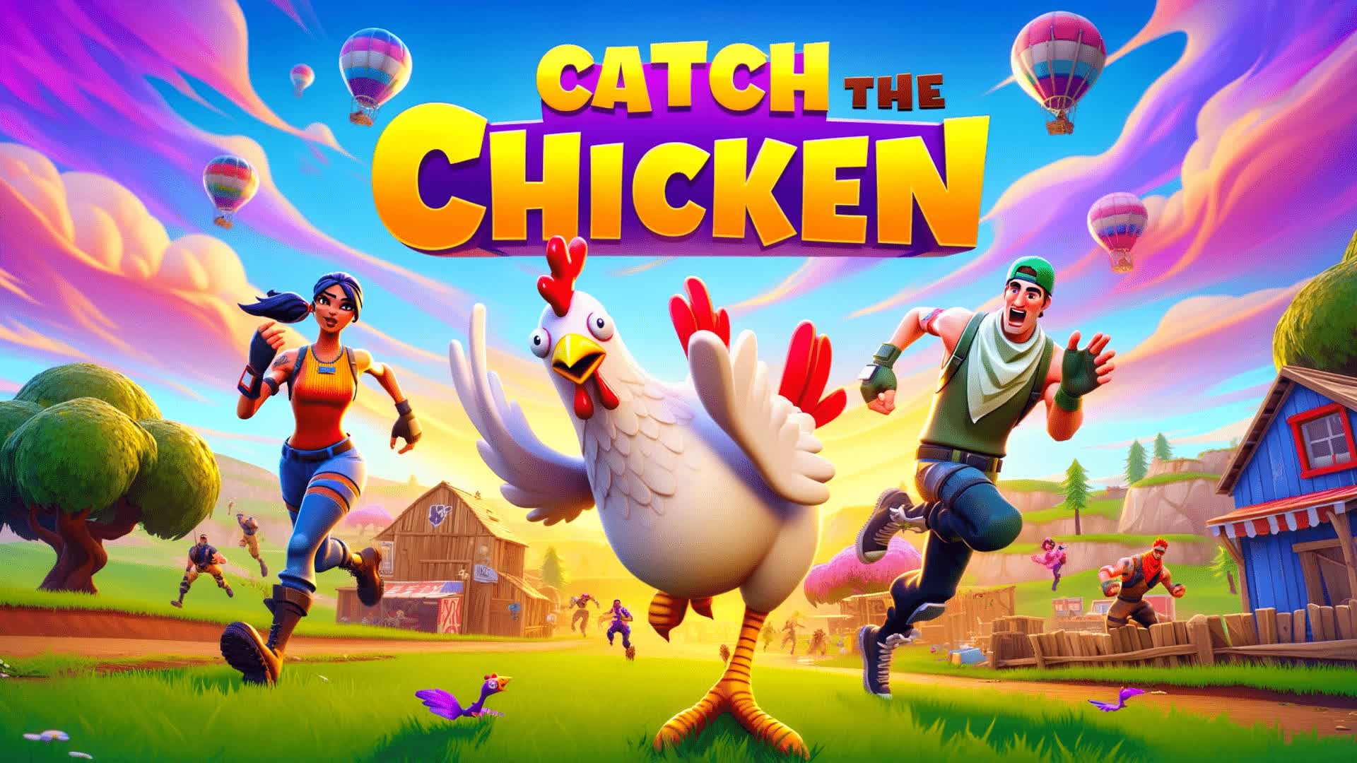 Catch The Chicken! [ ghouse ] – Fortnite Creative Map Code