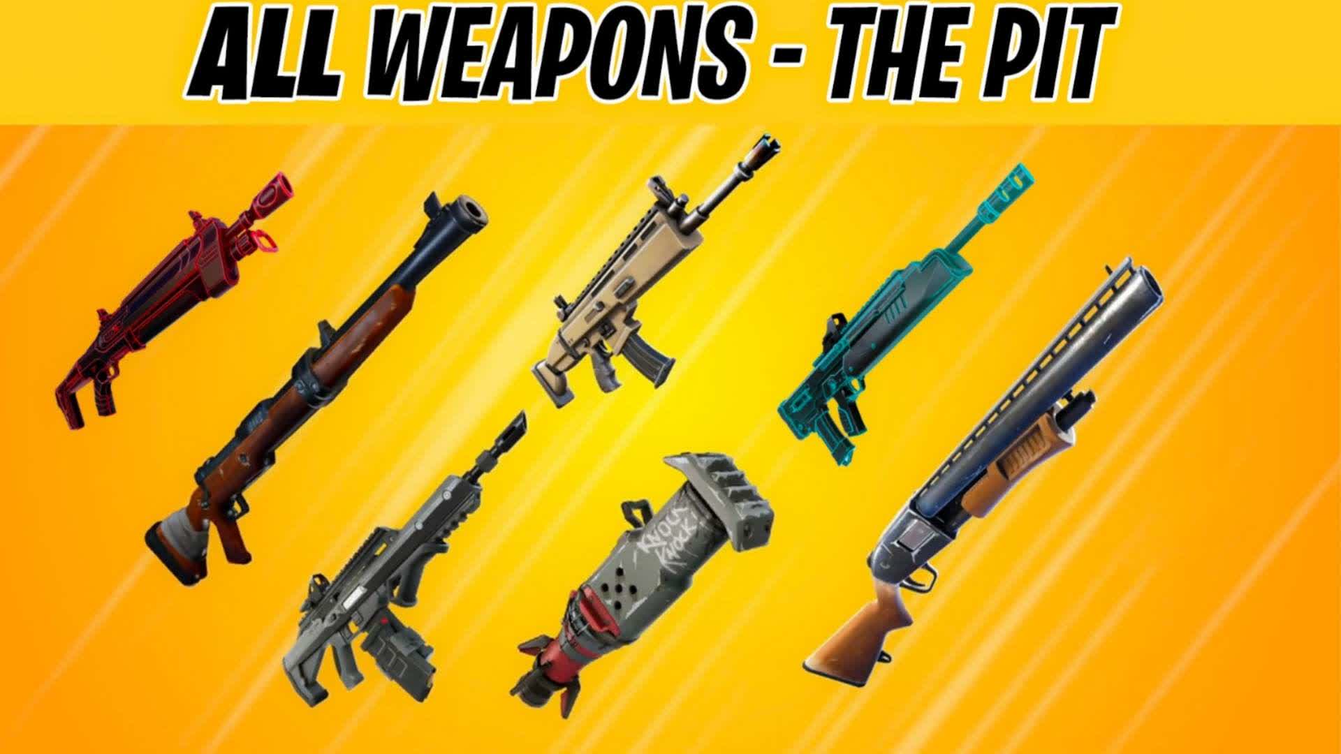 🌤️FREE FOR ALL-ALL WEAPONS 🔫 [ H68 ] – Fortnite Creative Map Code