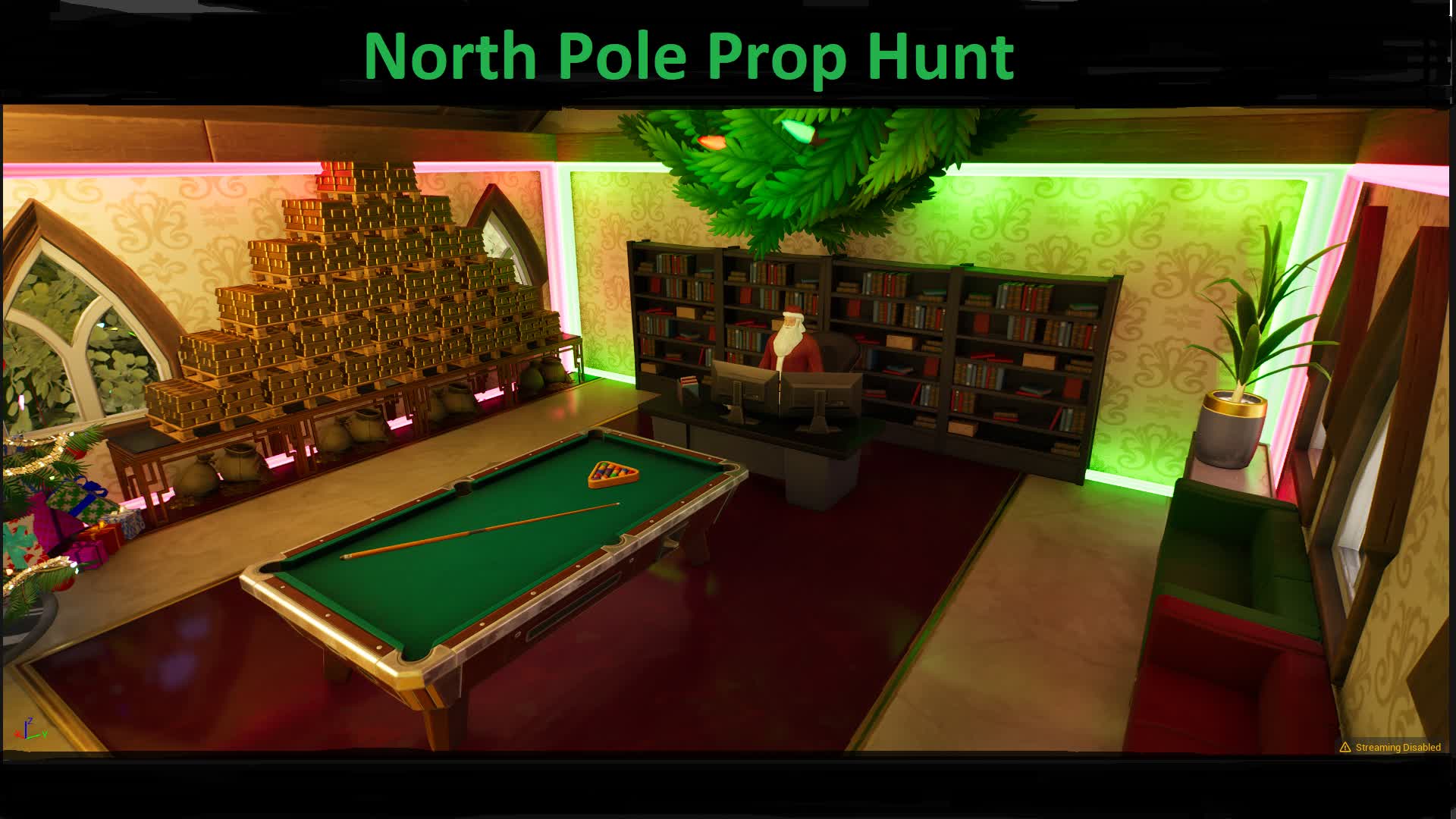 North Pole Prop Hunt [ midnight_games ] – Fortnite Creative Map Code