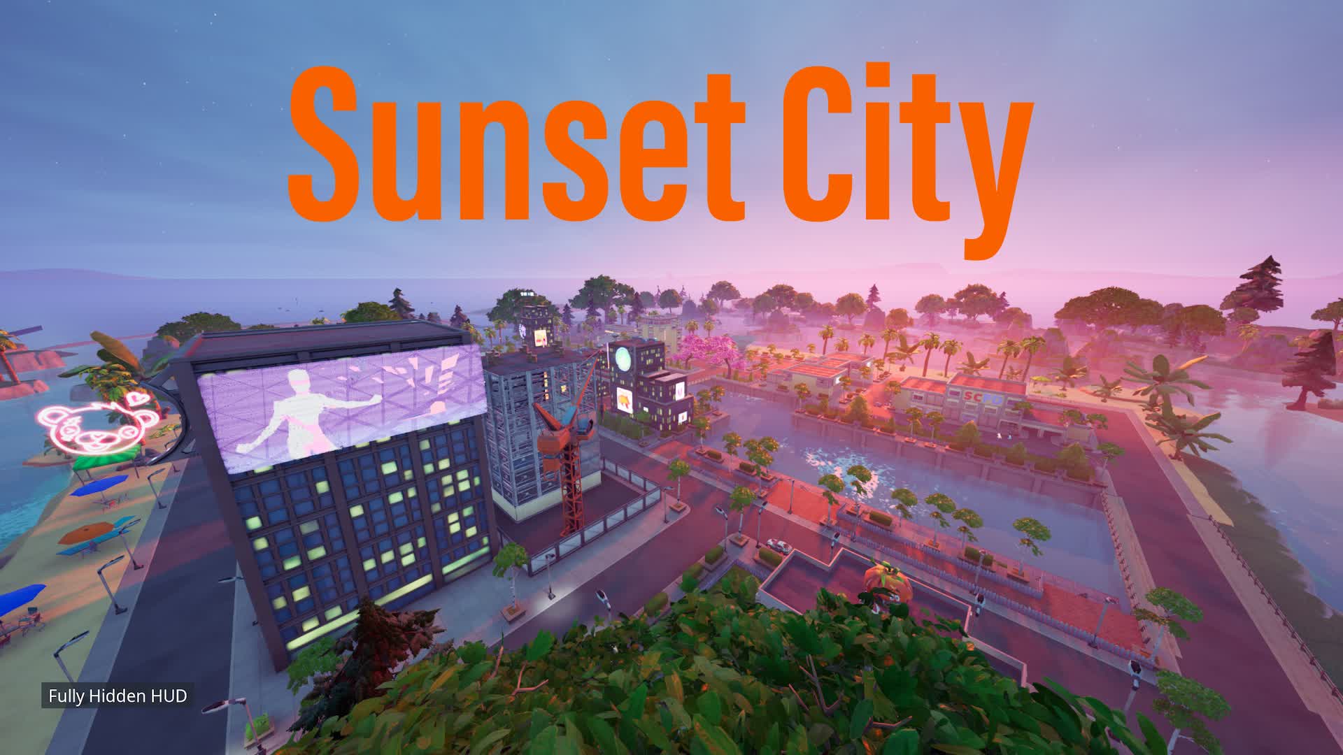 Sunset City [ steelnoah595 ] – Fortnite Creative Map Code
