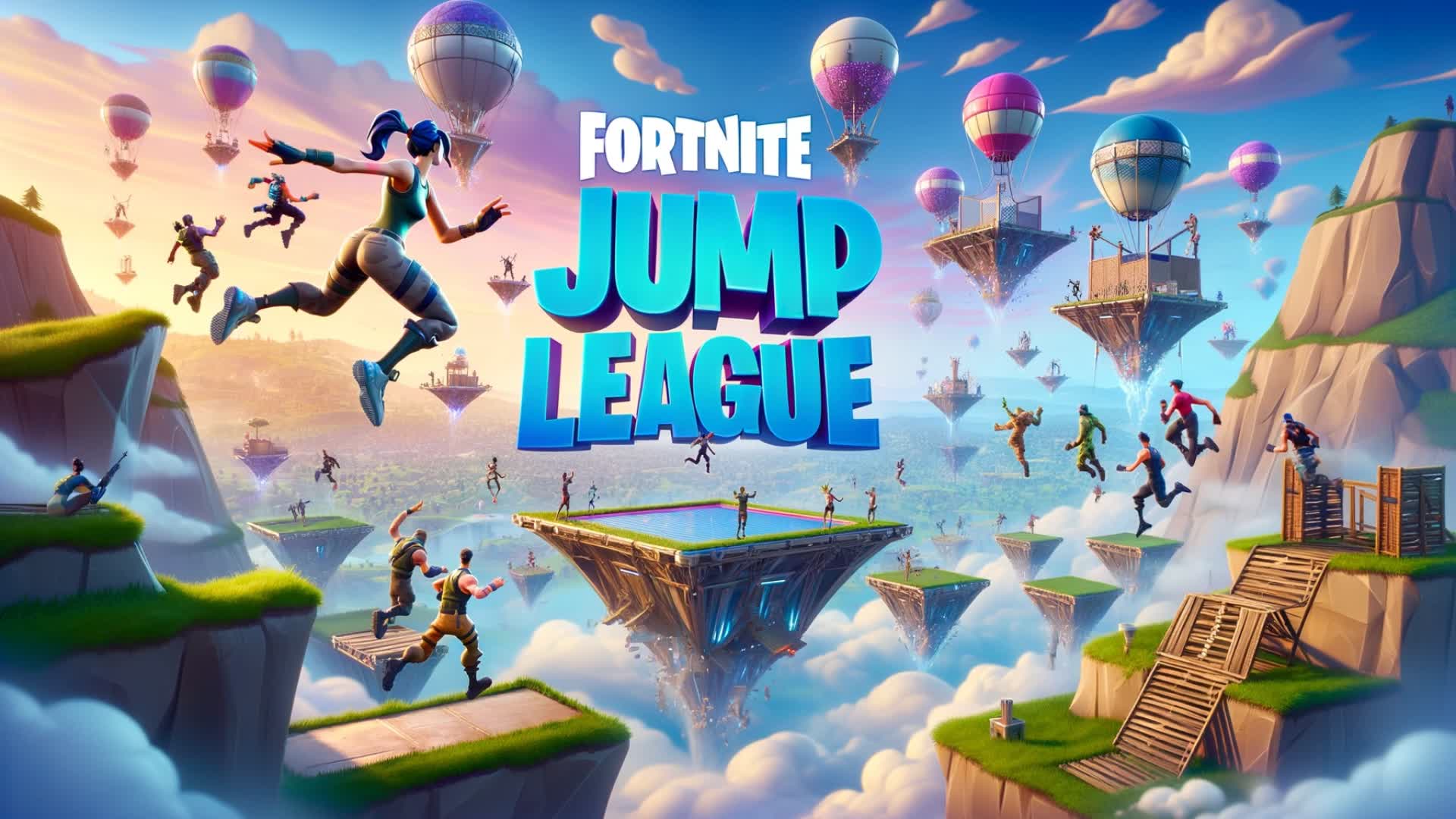 JUMP LEAGUE👾 [ naisuu ] – Fortnite Creative Map Code