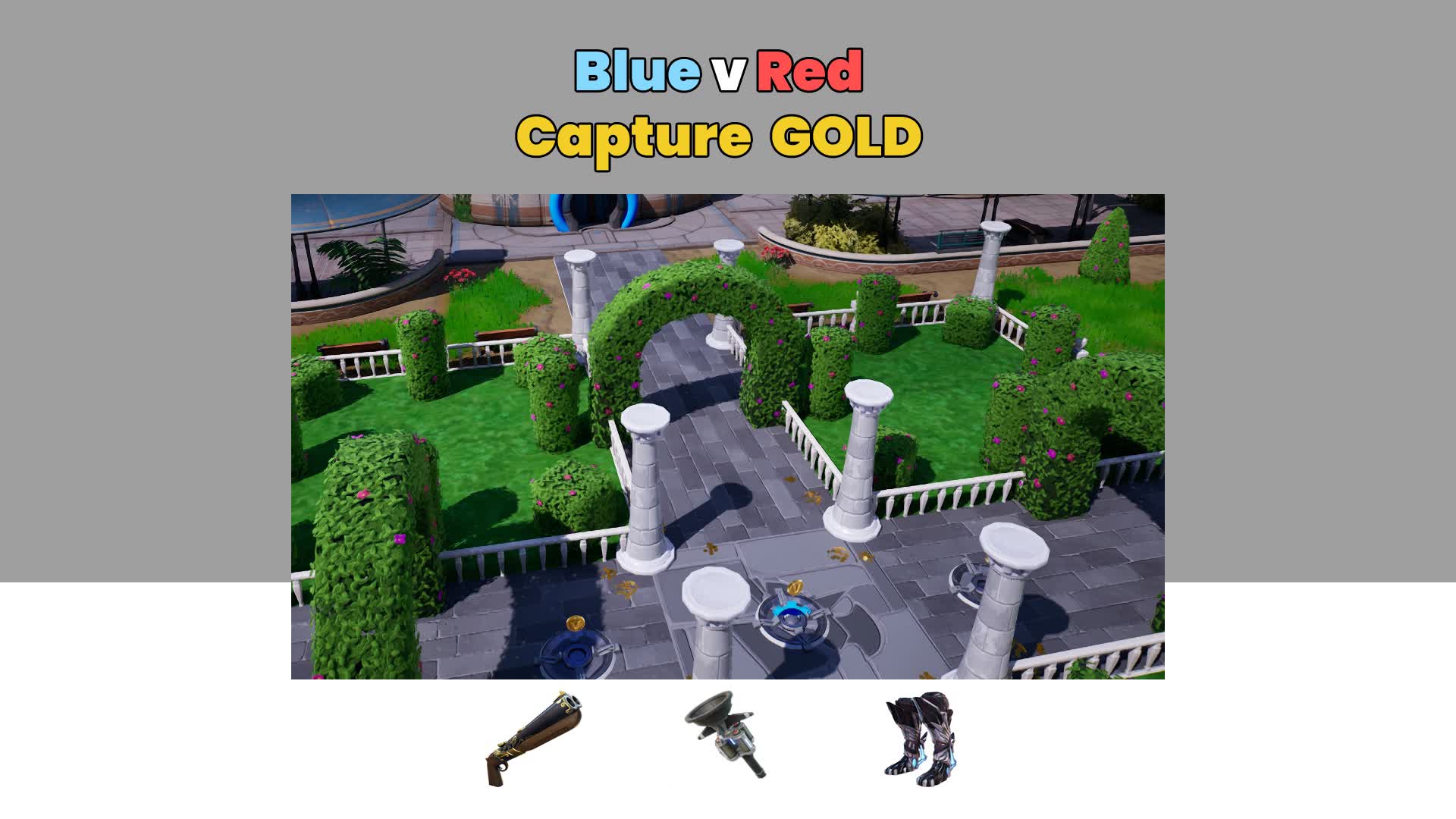 Blue v Red - Capture GOLD - v3.28.00 [ pablofcbdn ] – Fortnite Creative ...
