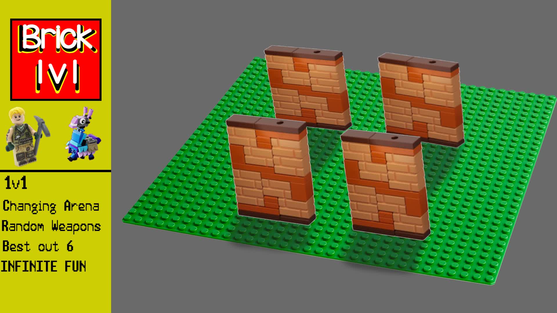 🧱Brick 1v1® [ crunchycookie ] – Fortnite Creative Map Code