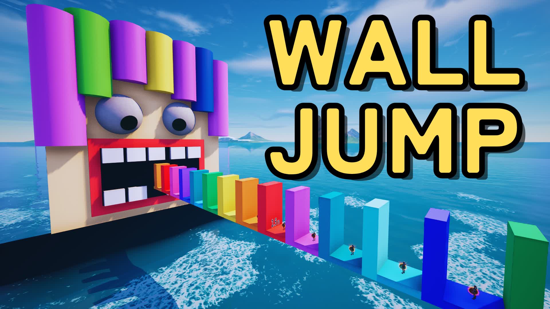 WALL JUMP OBBY🔴 [ bkk ] – Fortnite Creative Map Code