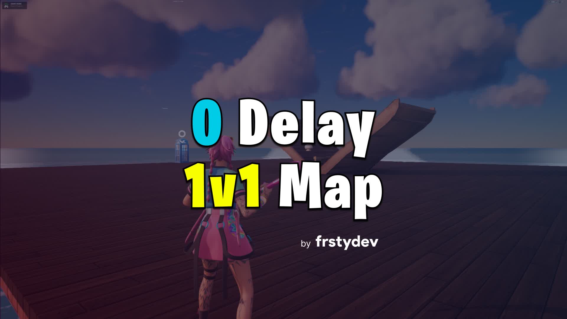 0 Delay 1v1 Map [ Frstydev ] Fortnite Creative Map Code