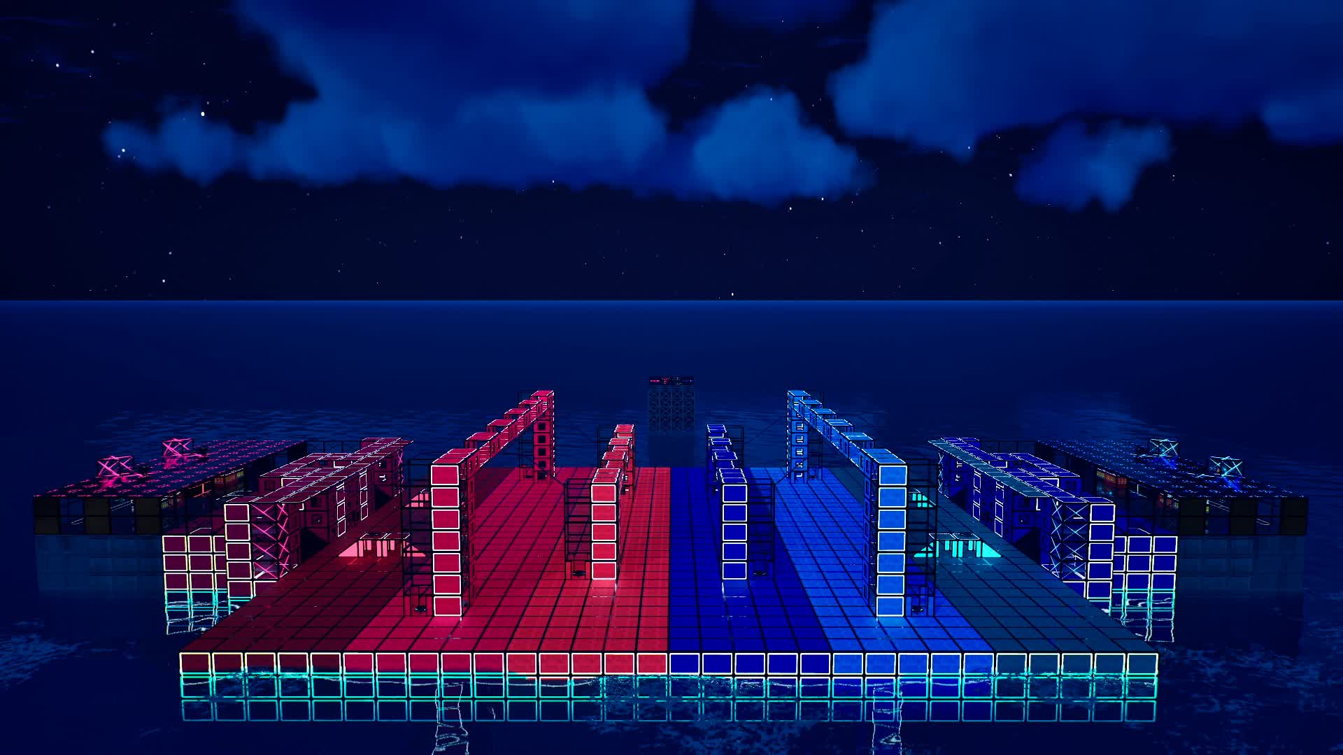 Neon: Red Vs Blue [ iamjhezze ] – Fortnite Creative Map Code