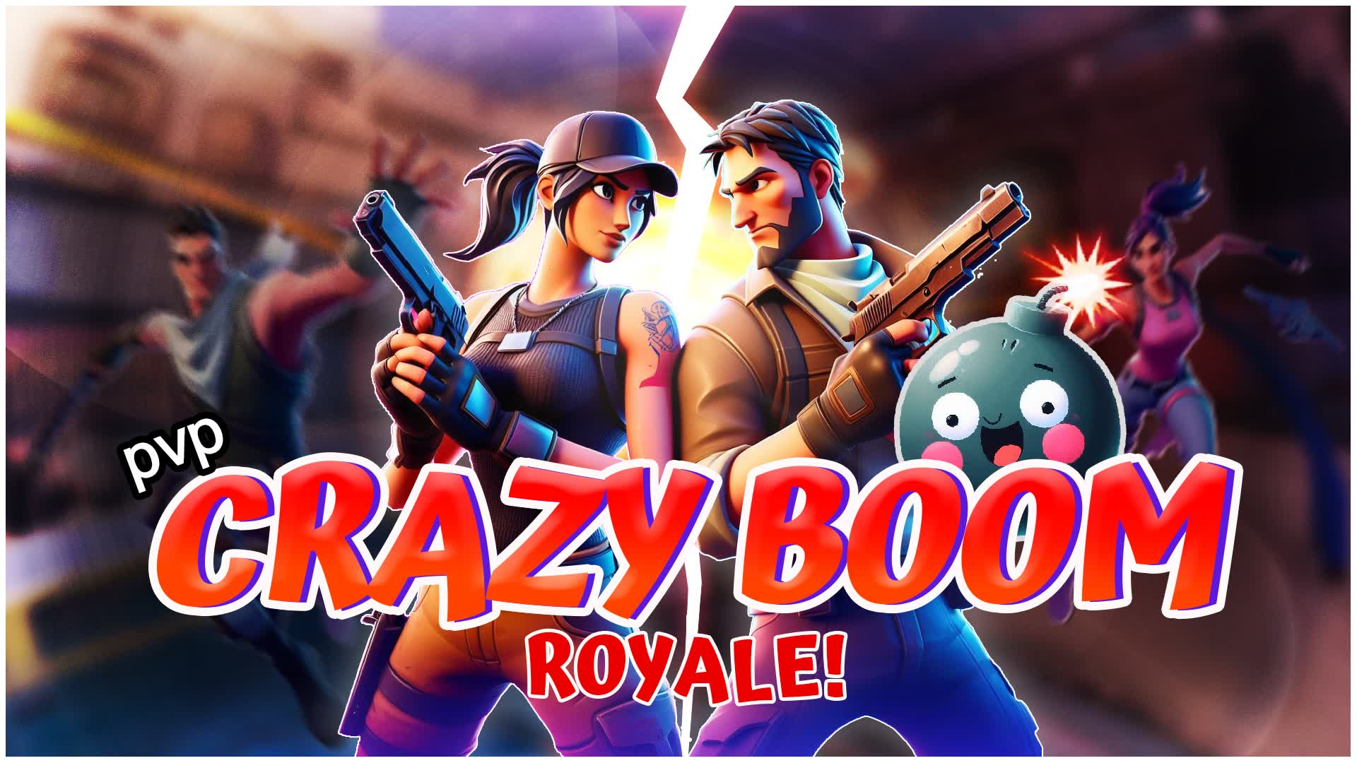 💣CRAZY BOMB ROYALE🔫 [ versework ] – Fortnite Creative Map Code