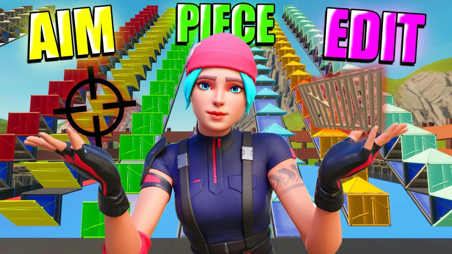 🎯AIM | EDIT | BUILD TRAINING [ faticskay ] – Fortnite Creative Map Code