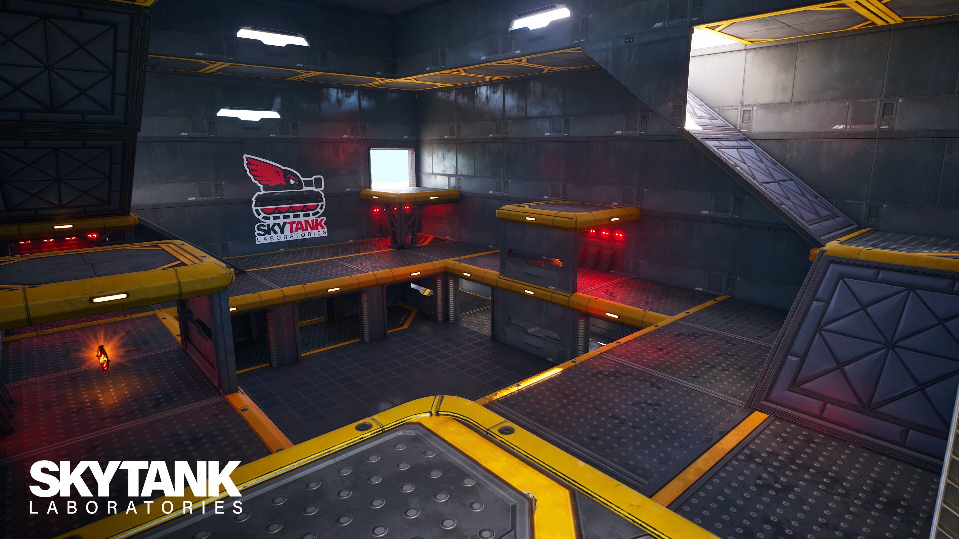 Compact Chaos: Combat Arena [ skytank ] – Fortnite Creative Map Code