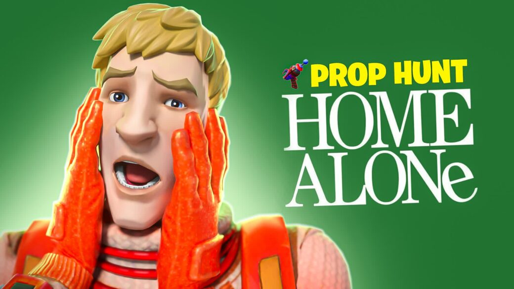 🏠Home Alone - Prop Hunt🎄 [ ctr ] – Fortnite Creative Map Code