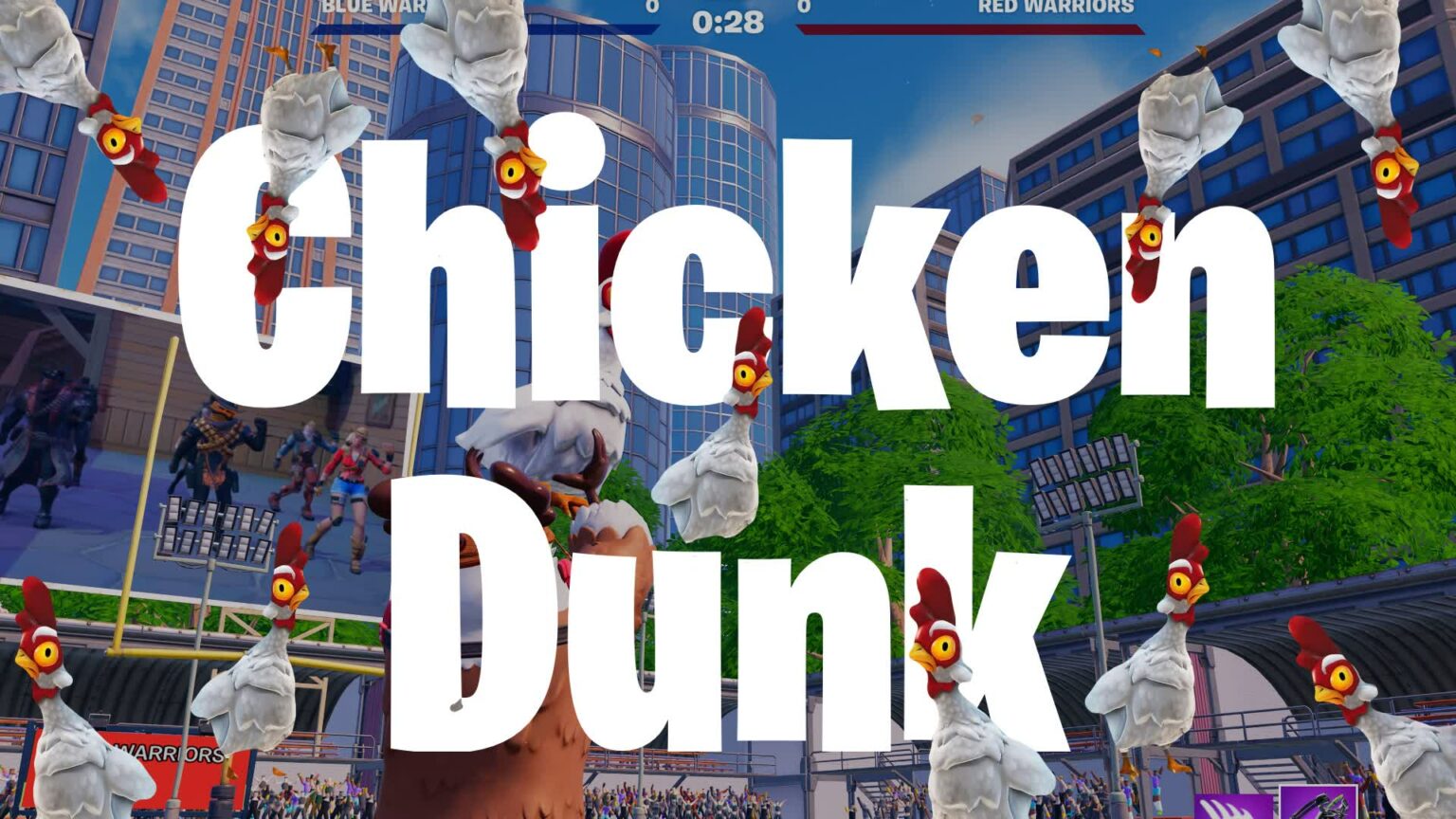 Chicken Dunk [ bluerhino ] – Fortnite Creative Map Code