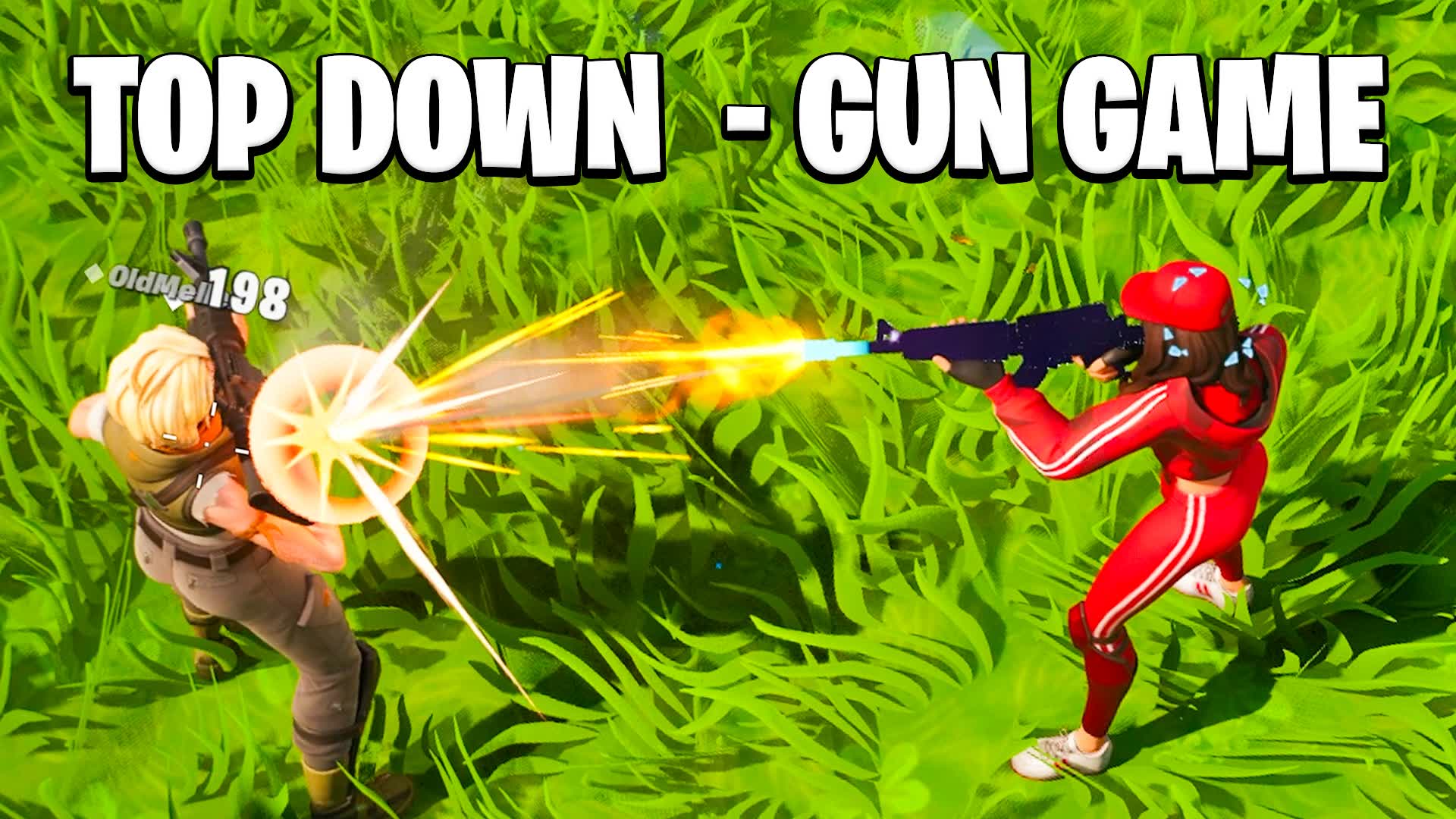 Top Down Gun Game [ rokiworlds ] – Fortnite Creative Map Code