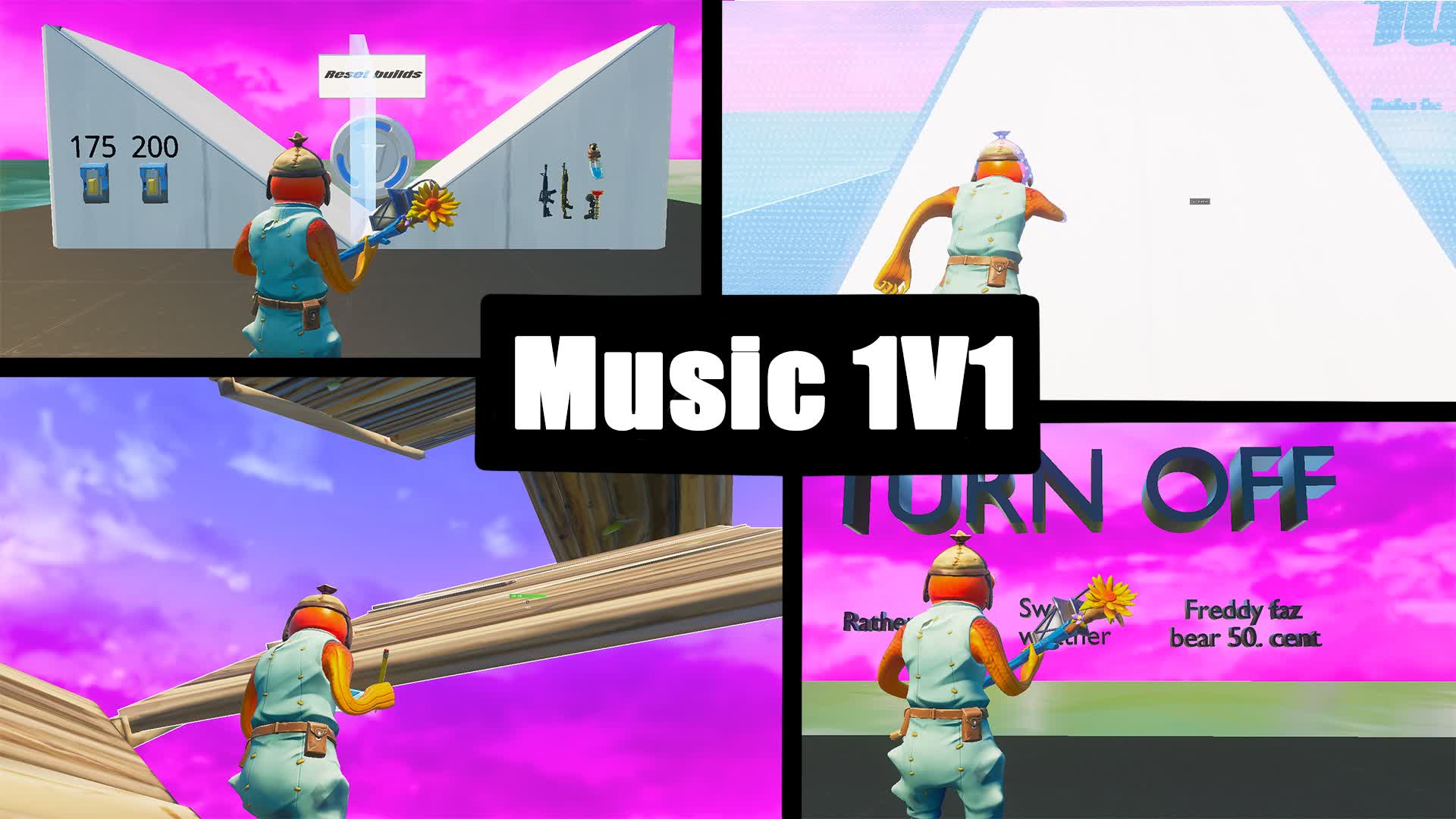 Music 1v1 (0 delay) [ lillen ] – Fortnite Creative Map Code