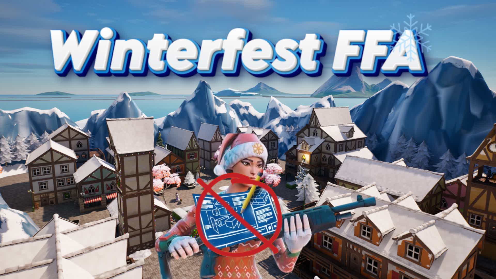 🎅ZERO BUILD WINTERFEST FFA🎄 [ 200lorenz ] – Fortnite Creative Map Code