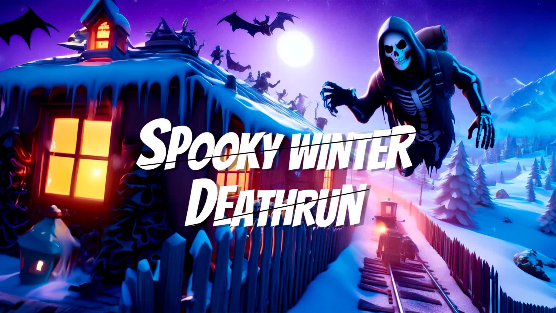 💀 SPOOKY WINTER DEATHRUN 💀 [ versework ] – Fortnite Creative Map Code