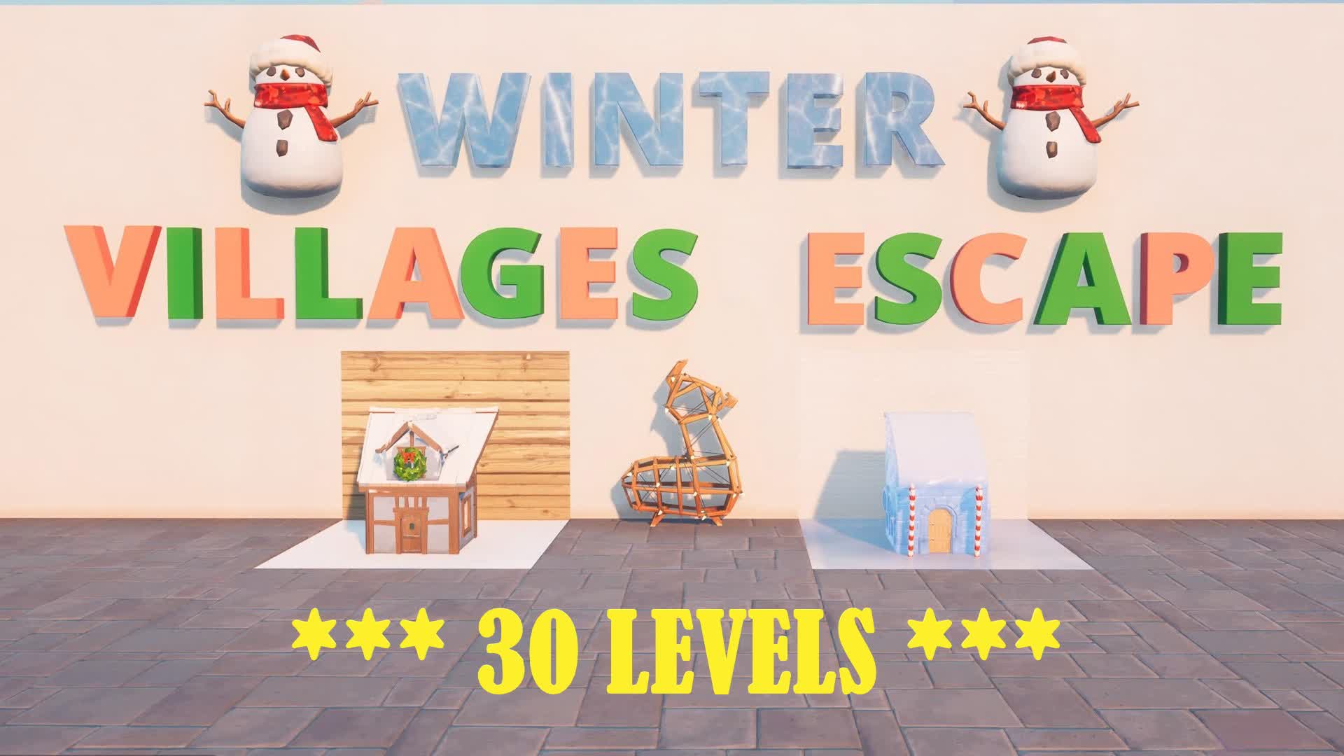 Winter villages escape [ mitastic ] – Fortnite Creative Map Code