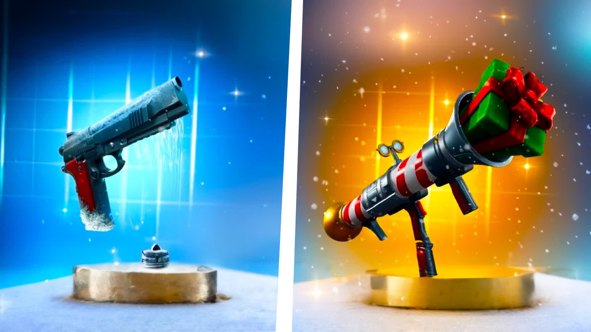 🎁Winterfest Snowing Gun Game💥 [ ripstu ] – Fortnite Creative Map Code