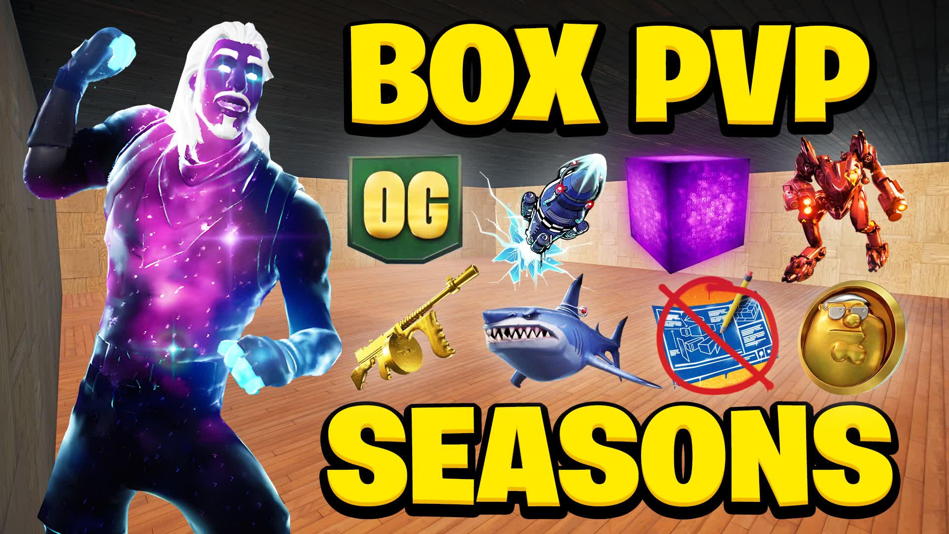ALL SEASONS BOX PVP 📦 [ furi ] – Fortnite Creative Map Code