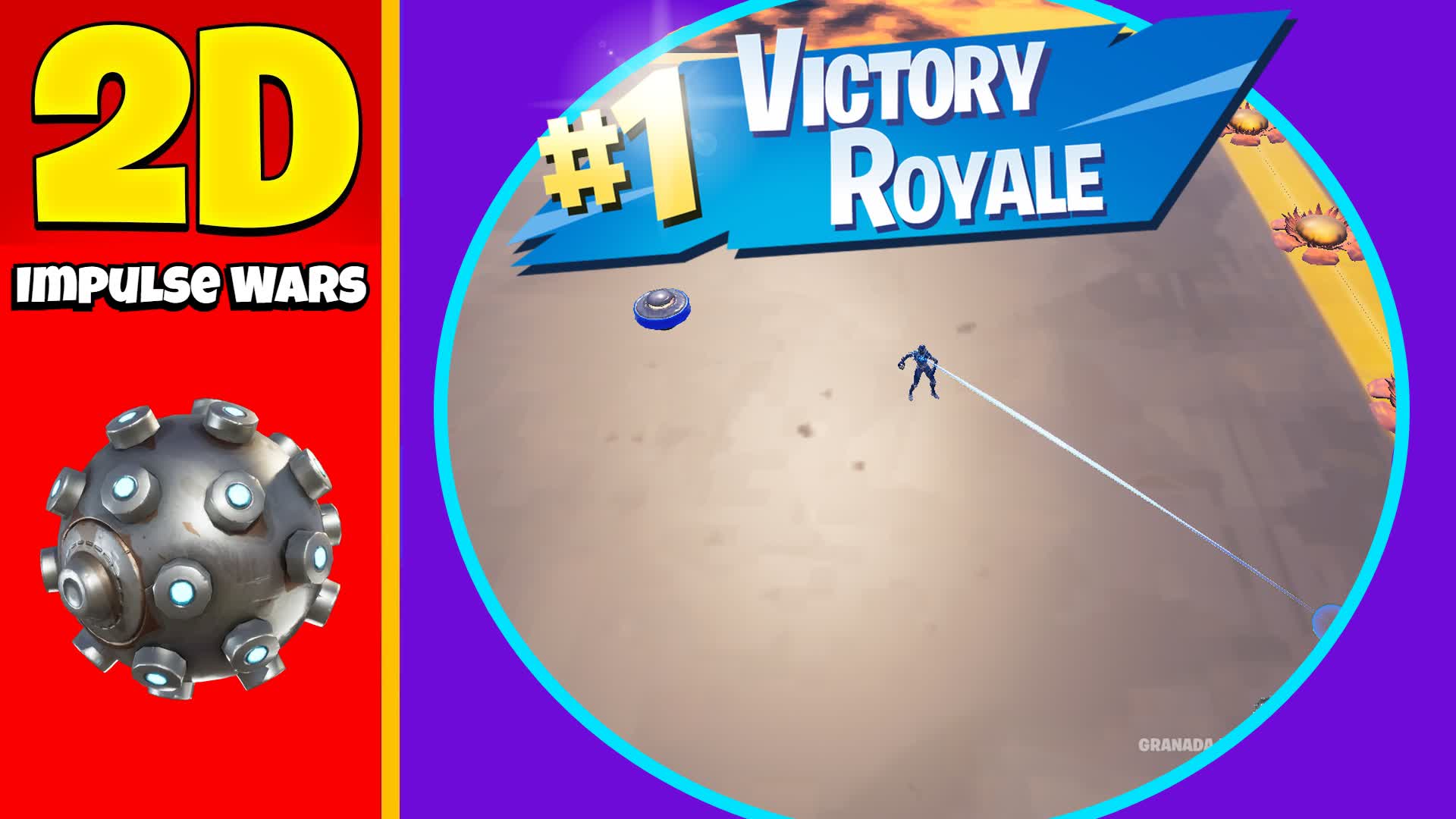 2D Impulse Wars! [ sashi_xd ] – Fortnite Creative Map Code