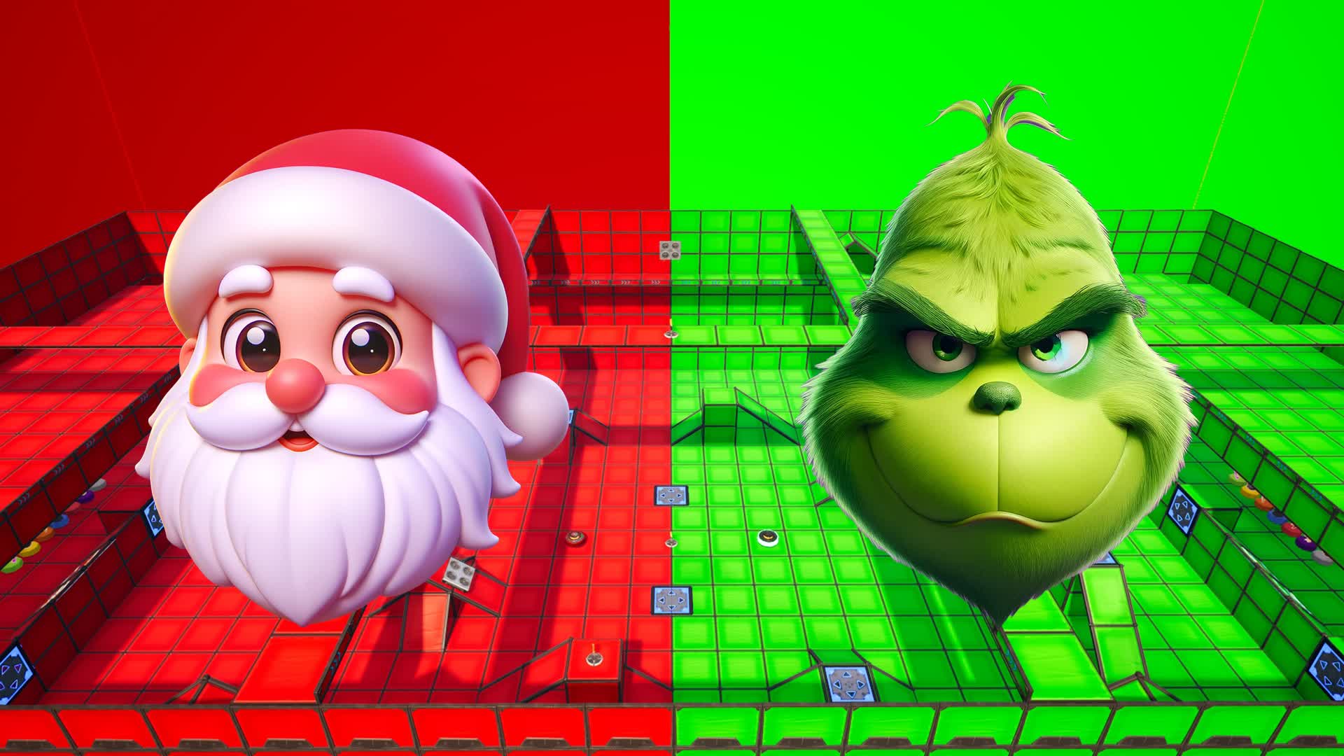 🎯ONE SHOT SANTA VS GRINCH🔴🟢 [ trillfn ] – Fortnite Creative Map Code