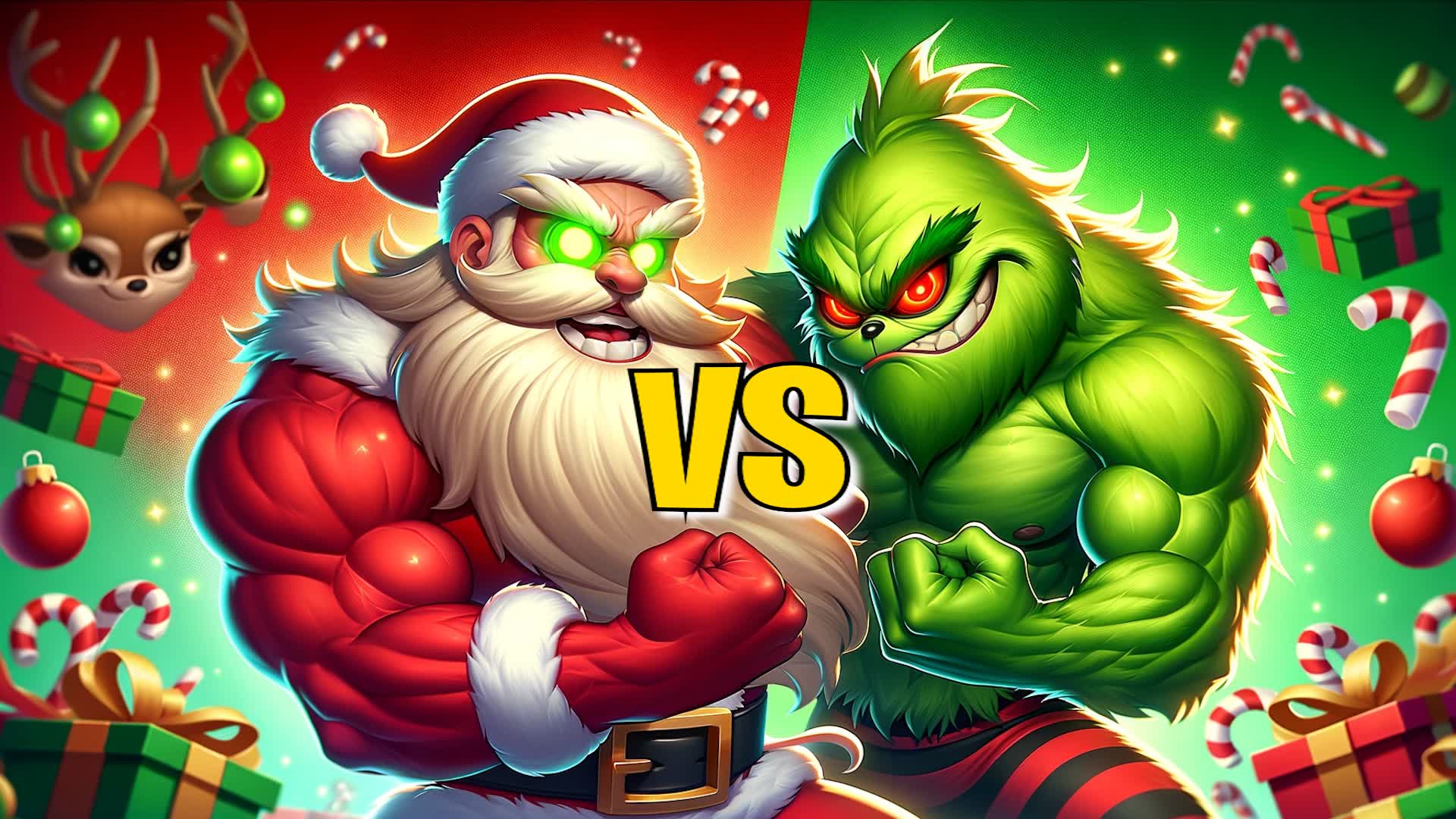 🎅Santa Vs The Grinch🐸 [ rvus ] – Fortnite Creative Map Code