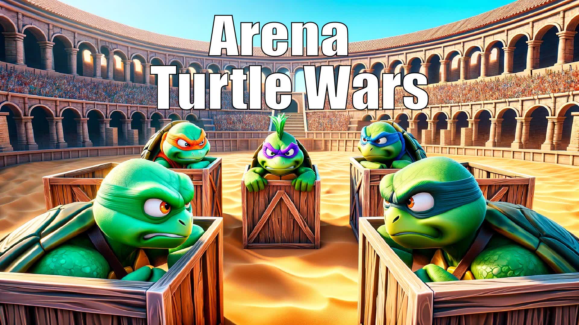 Arena Duo Turtle Wars [ arenadao ] – Fortnite Creative Map Code