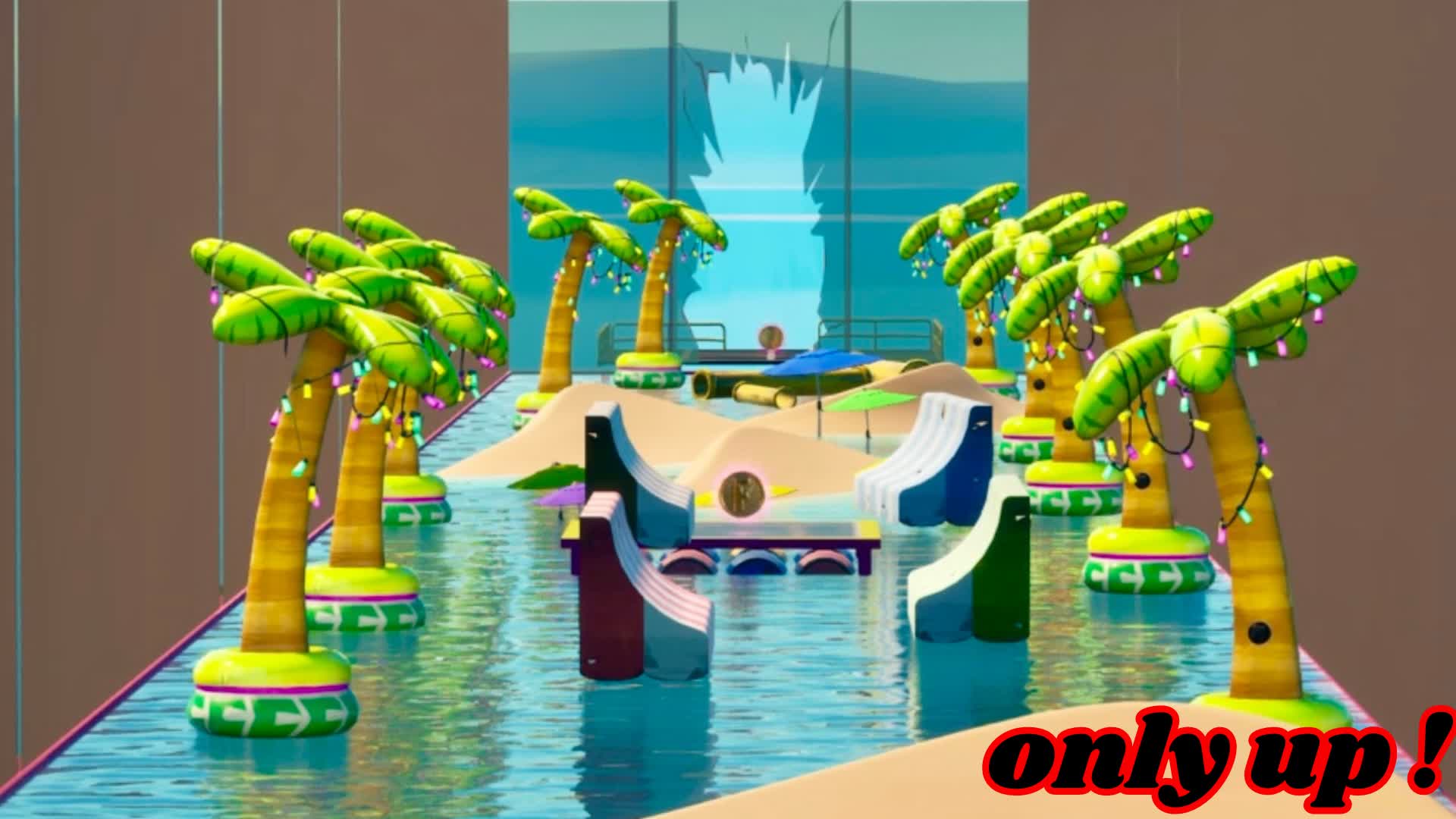 Only up [ skychou ] – Fortnite Creative Map Code