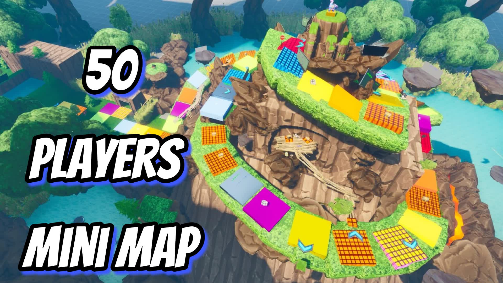 BA MICHAELS 50 PLAYER MINI MAP [ f0rtnit3fam ] – Fortnite Creative Map Code