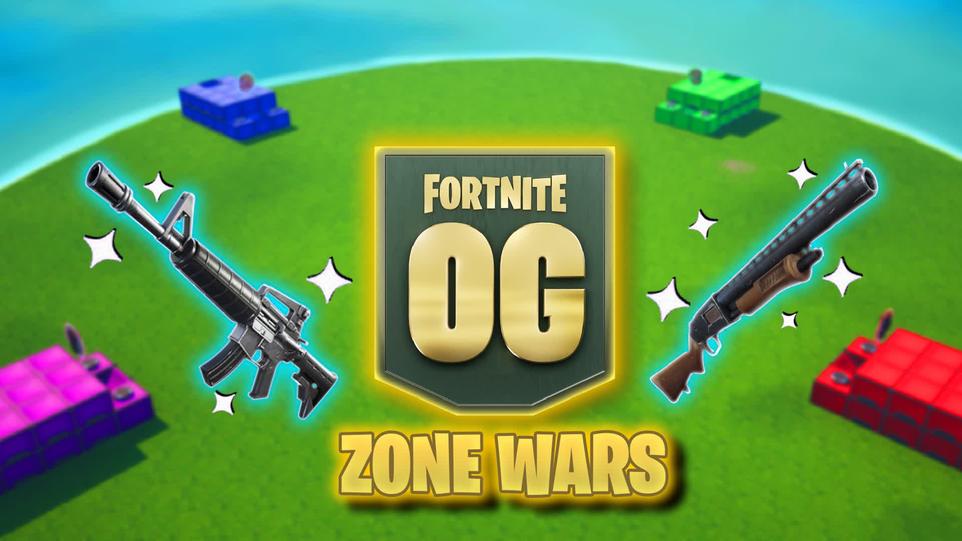OG ZONE WARS 🌌 [ robnic ] – Fortnite Creative Map Code