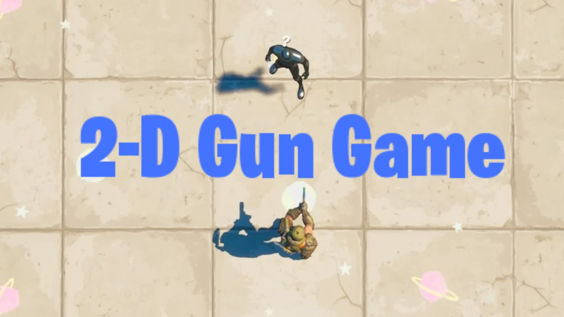 2-D gun game [ dankbees ] – Fortnite Creative Map Code