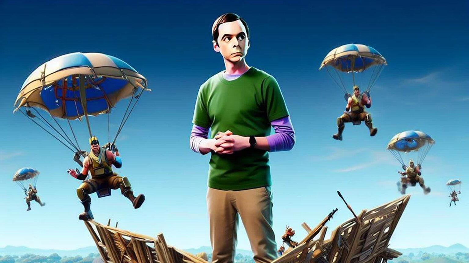 Young Sheldon Zone Wars [ ollym ] – Fortnite Creative Map Code