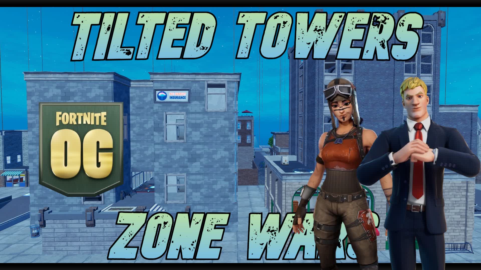 TILTED TOWERS ZONE WARS (DUOS) [ d-e-v-v ] – Fortnite Creative Map Code