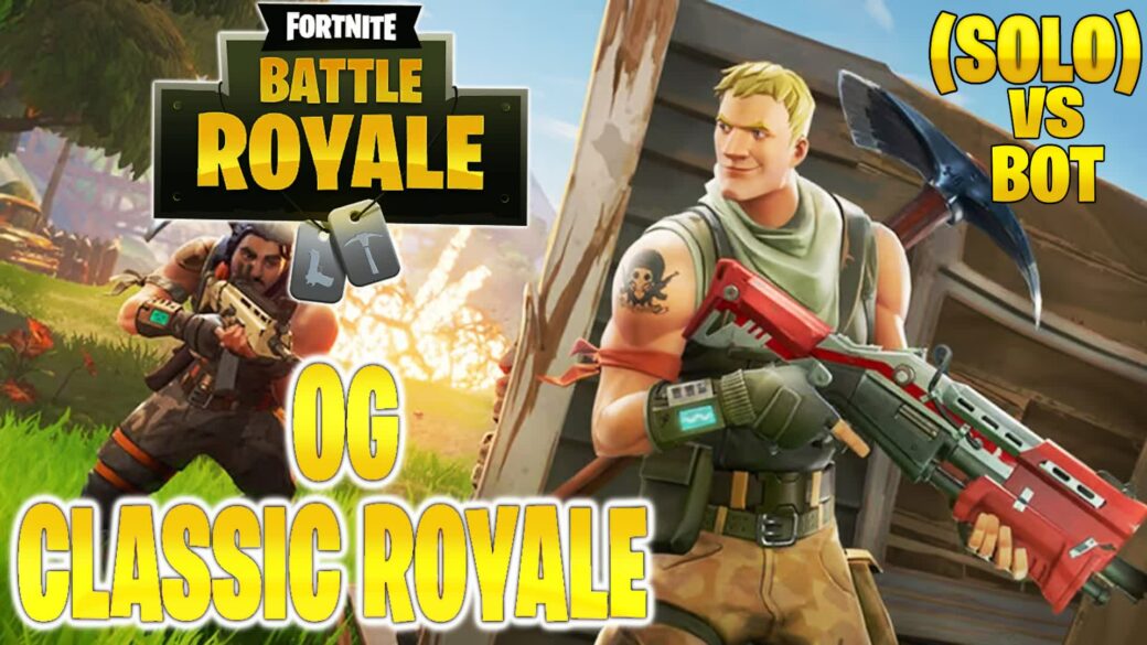 CLASSIC ROYALE (SOLO VS BOT) [ wakskylegend ] – Fortnite Creative Map Code
