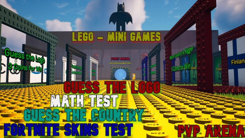 🧱 LEGO MINIGAMES 📕 [ ngux ] – Fortnite Creative Map Code